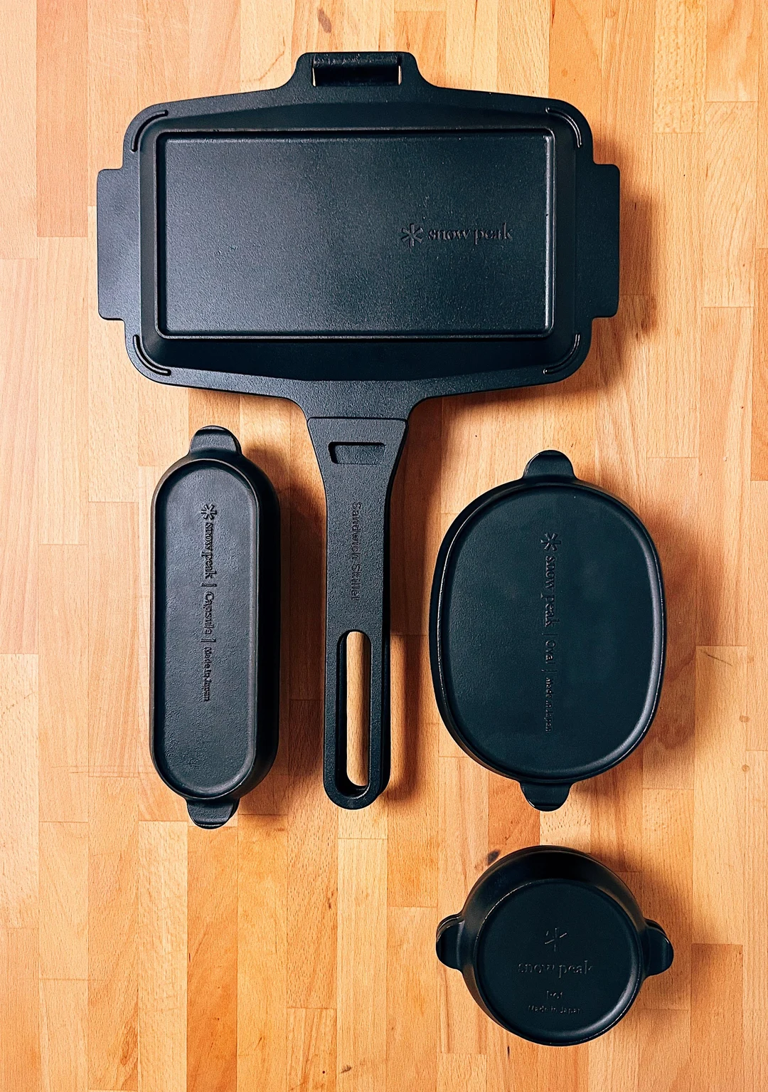 The new sandwich skillet is pretty big, but the casting is absolutely next level. | Scrolller