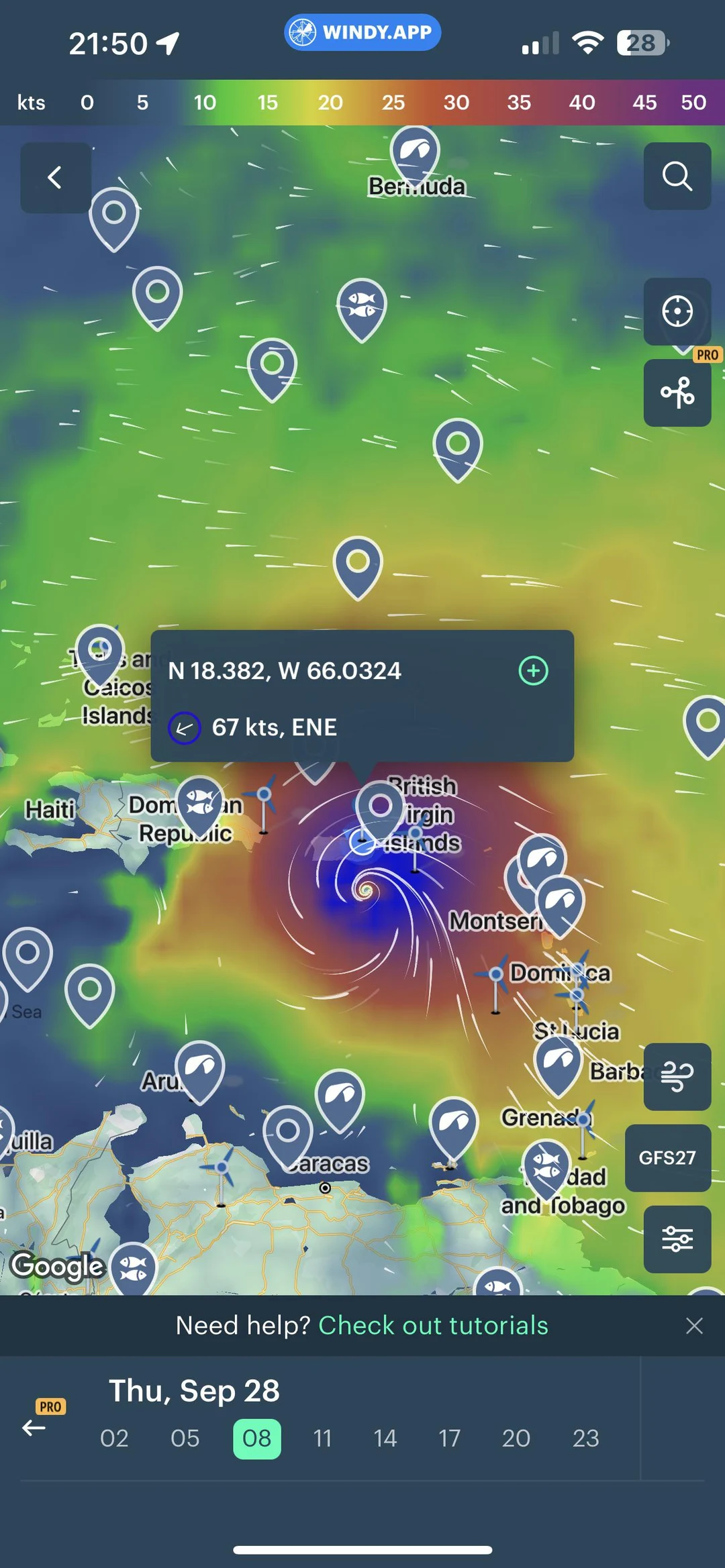 Estaba fooling around con Windy.app y.. | Scrolller