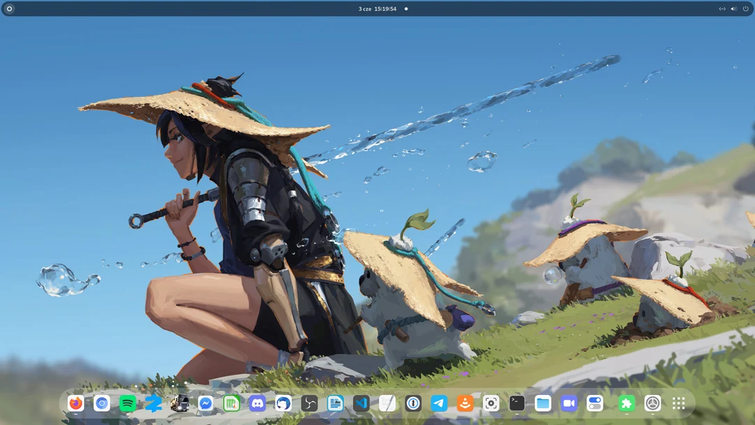 My clean desktop[Gnome 42.1] | Scrolller
