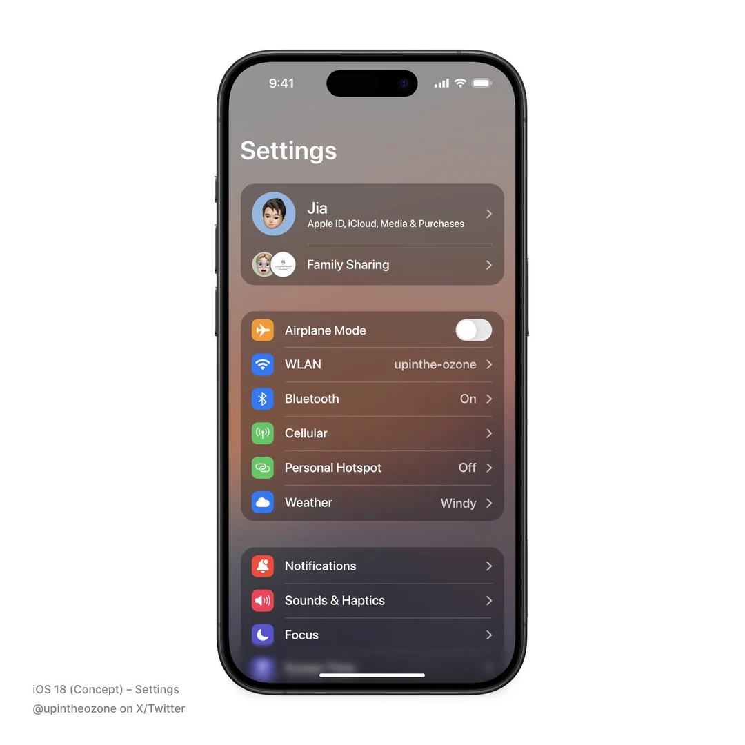 There are rumors that in iOS 18 the interface of the Settings app will be changed, as well as ...