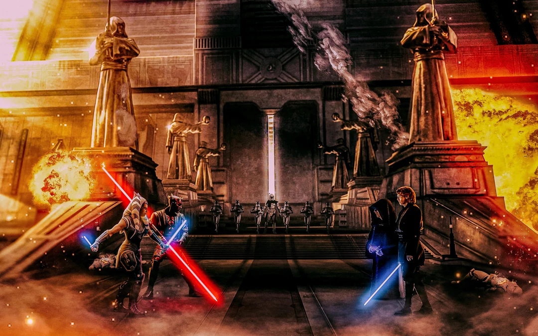 What if Ahsoka joined Maul at the end of the Clone Wars | Scrolller