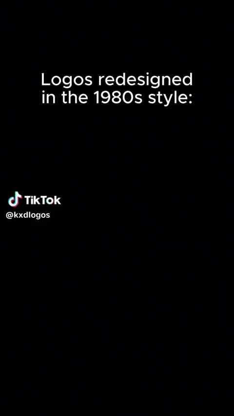 Some more modern logos in 80s style | Scrolller