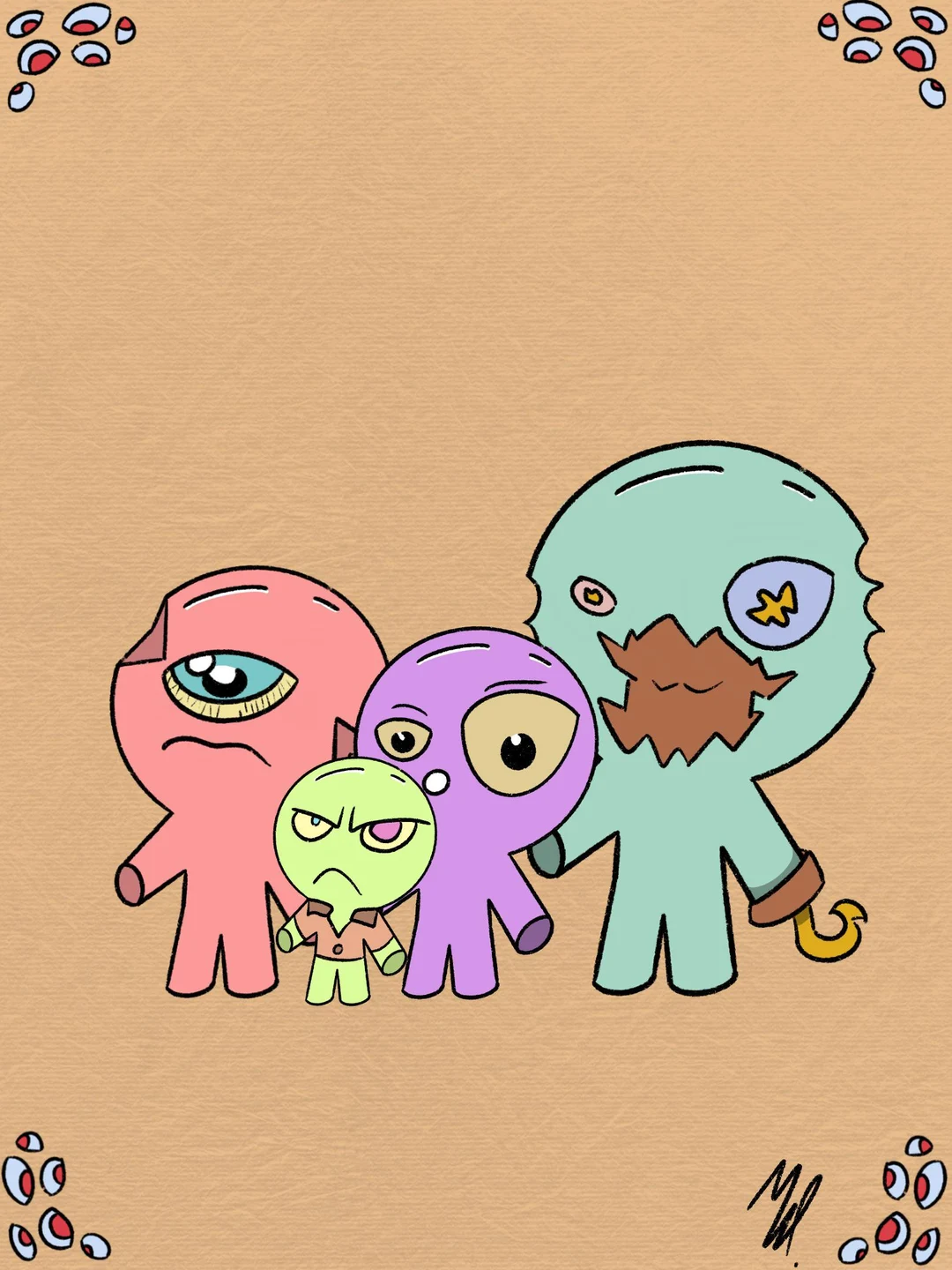 Squadrilateral, Me, Procreate, 2023 | Scrolller