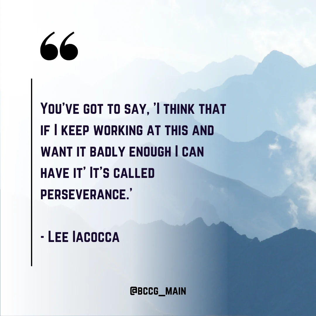 Perseverance is the key to success | Scrolller