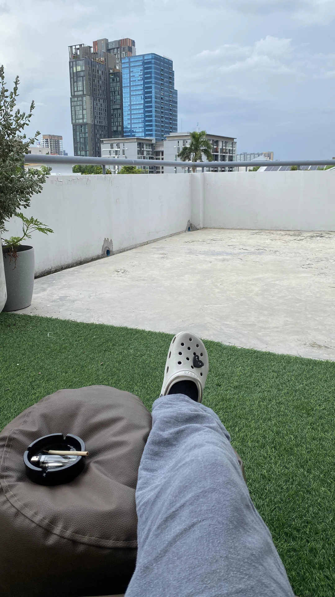 Chilling outside with crocs | Scrolller