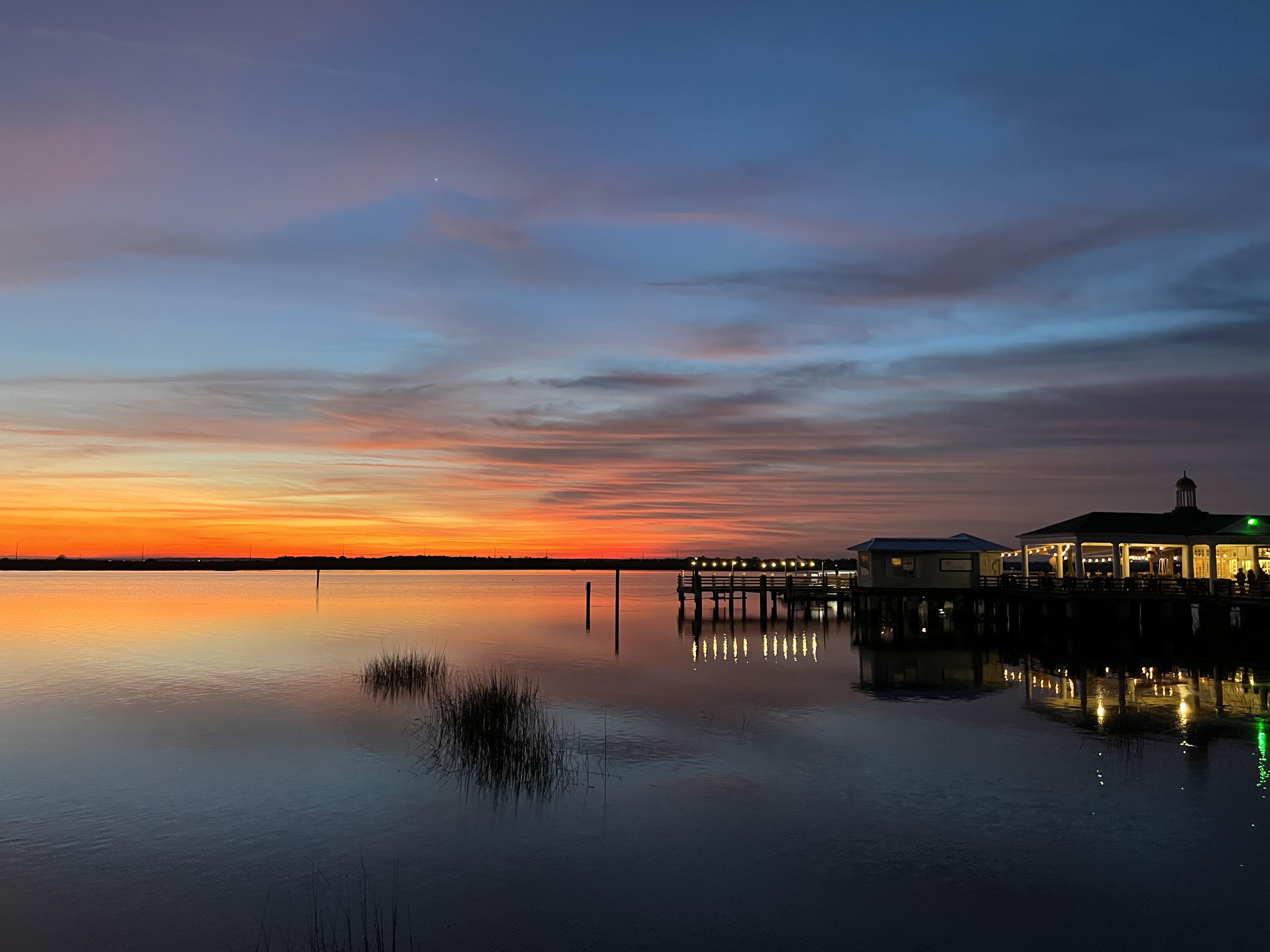Sunset at Jekyll Island, GA | Scrolller