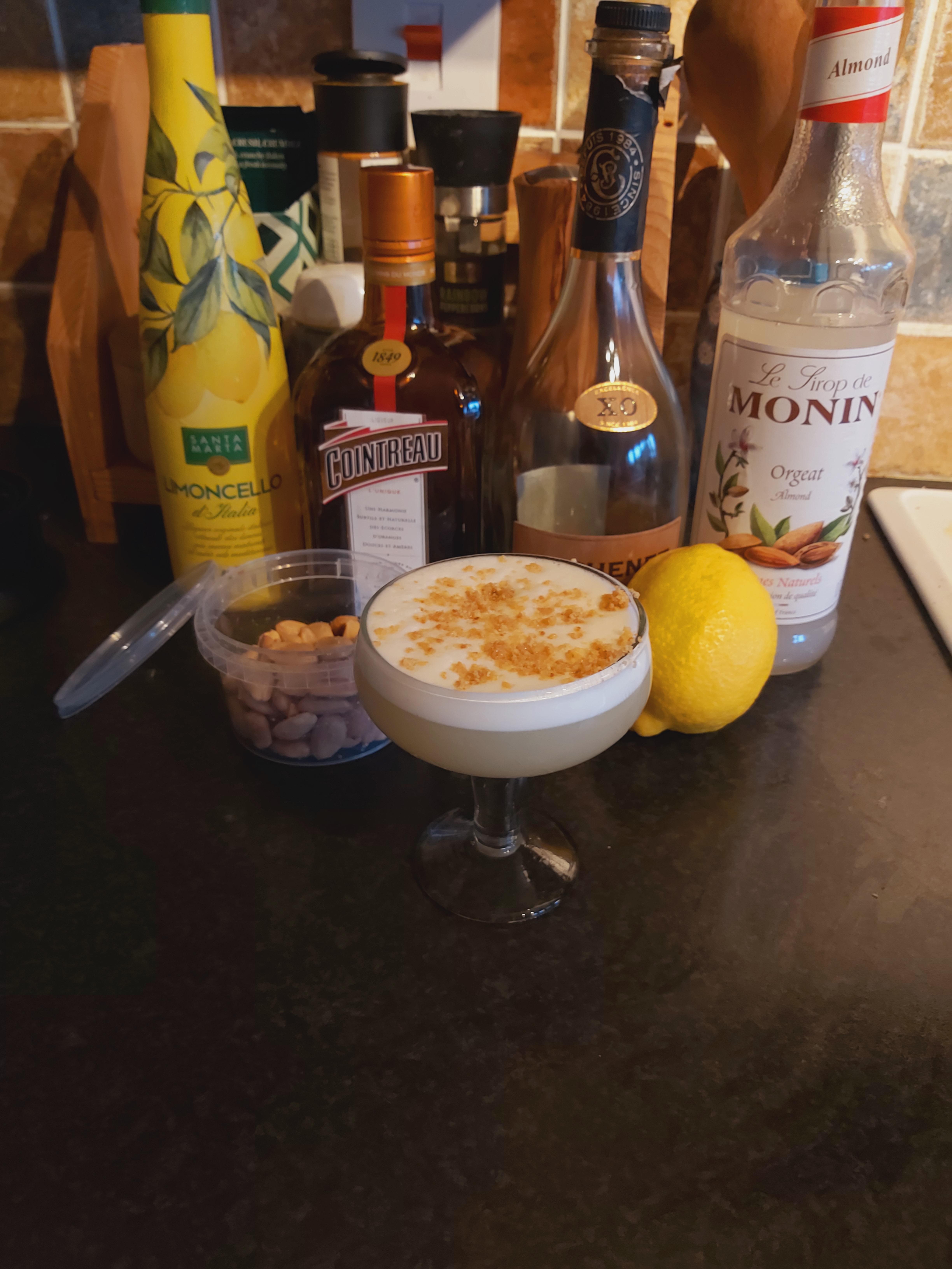 I Made a Smoked Almond and Limoncello Sour | Scrolller
