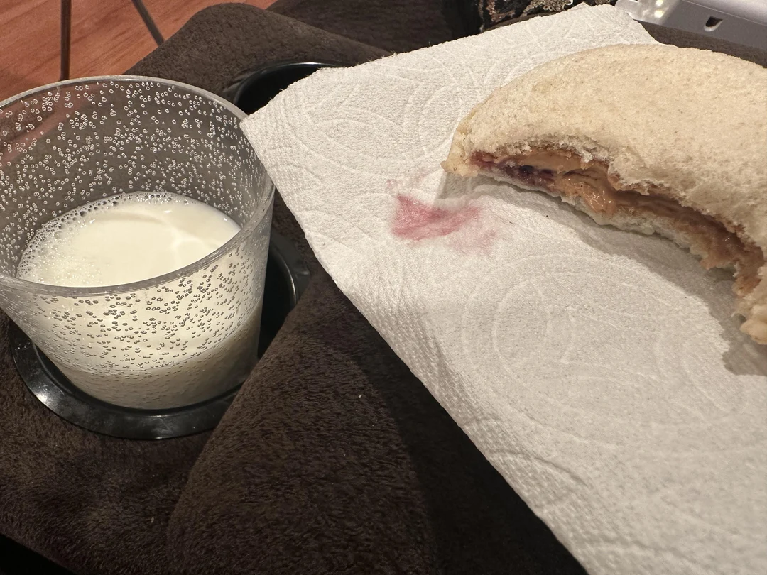 milk with uncrustables yumm | Scrolller