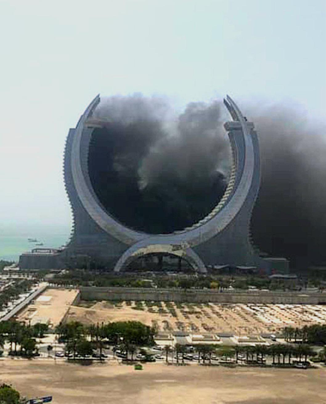 Portal opened at Cresent Tower, Lusail, Qatar | Scrolller