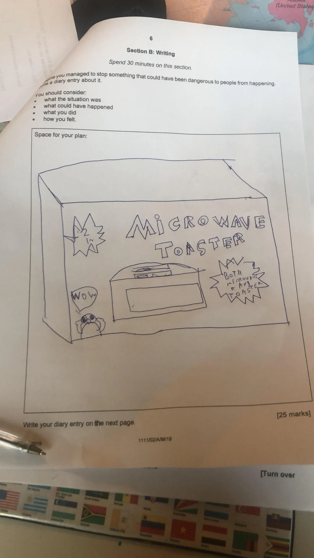 Microwave Toaster, me, pen, 2023 | Scrolller