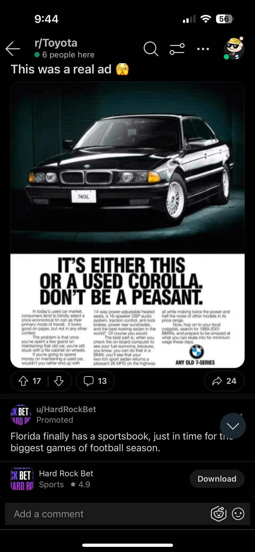 Does anyone know if this was a real ad? | Scrolller