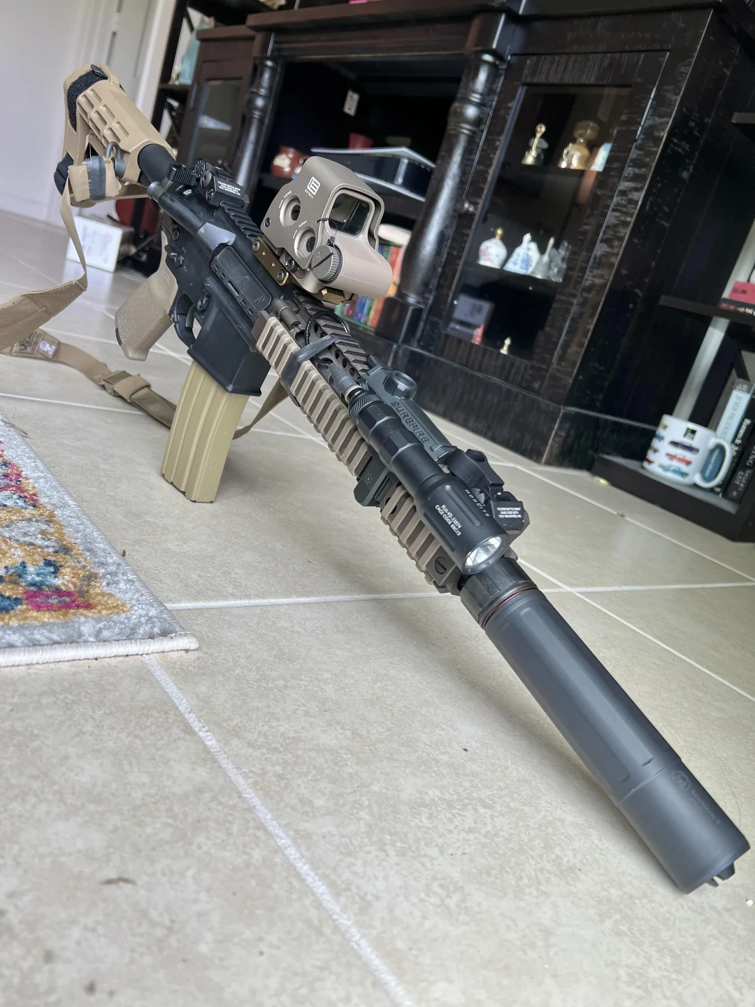 Mk18 with my first suppressor | Scrolller