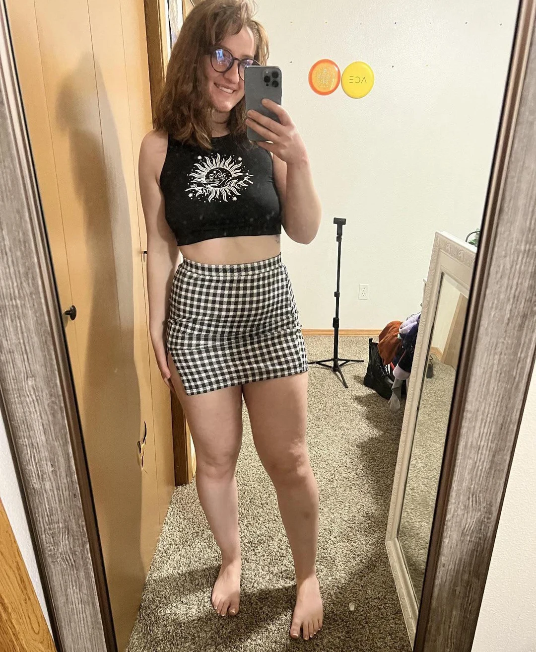 I love wearing a skirt with a crop | Scrolller