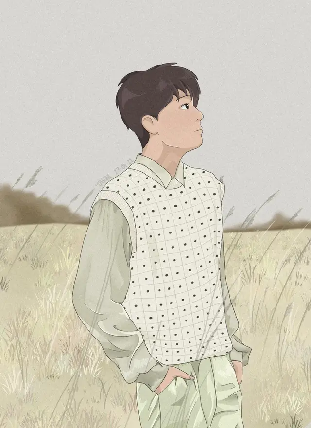 studio ghibli style/inspired jeonghan!! | Scrolller