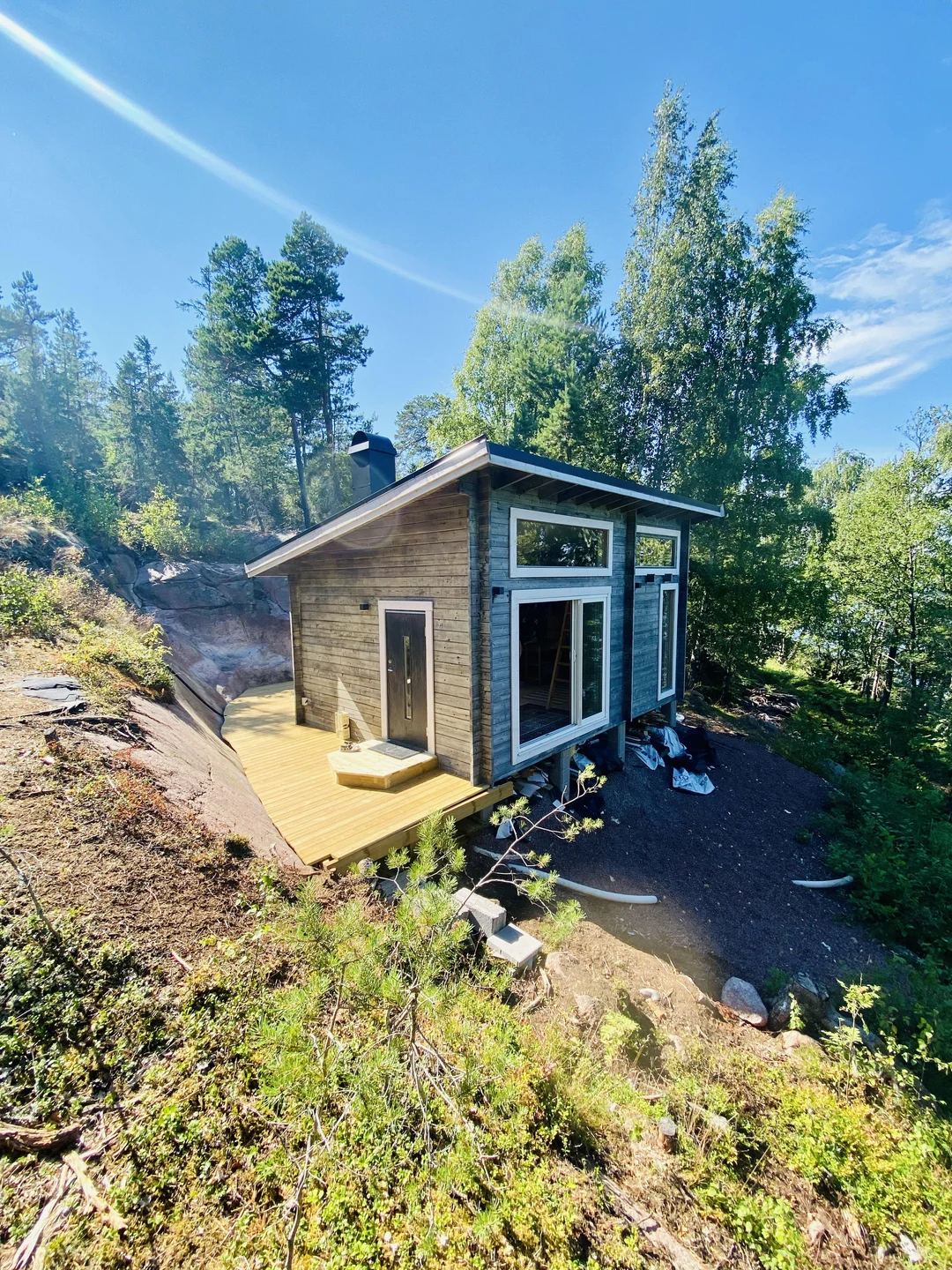 Front of my cabin | Scrolller