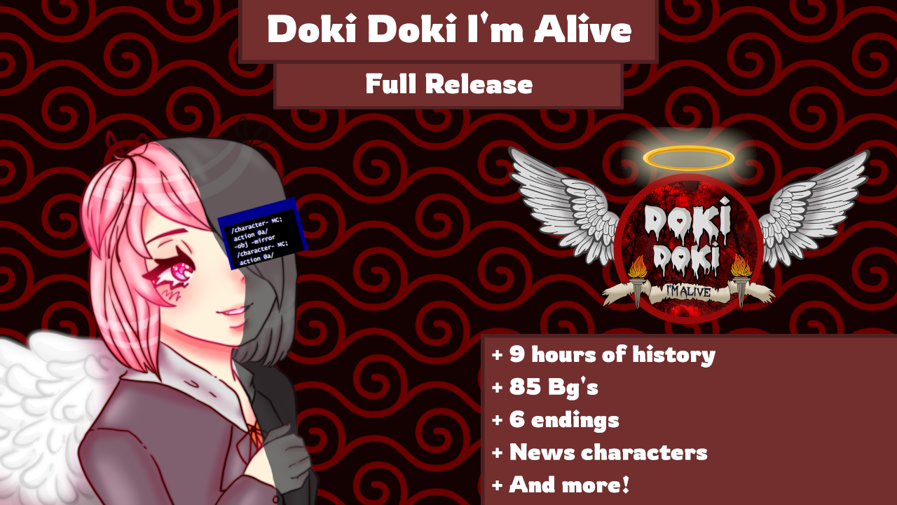 FULL RELEASE | Doki Doki: I'm Alive Remake (TRAILER & LINKS ON THE COMMENTS) | Scrolller