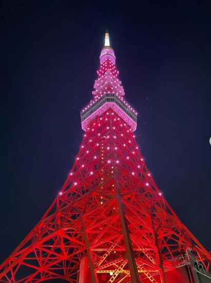 Got this pic of the Tokyo Tower last night for the Blackpink promo they were doing | Scrolller