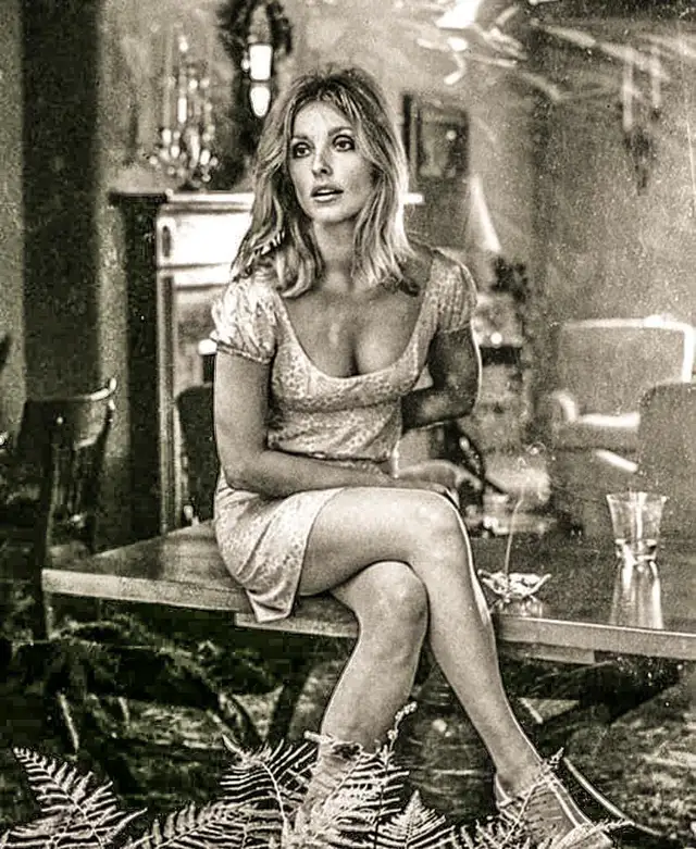 Sharon Tate during the filming of Valley of the Dolls (1967) | Scrolller