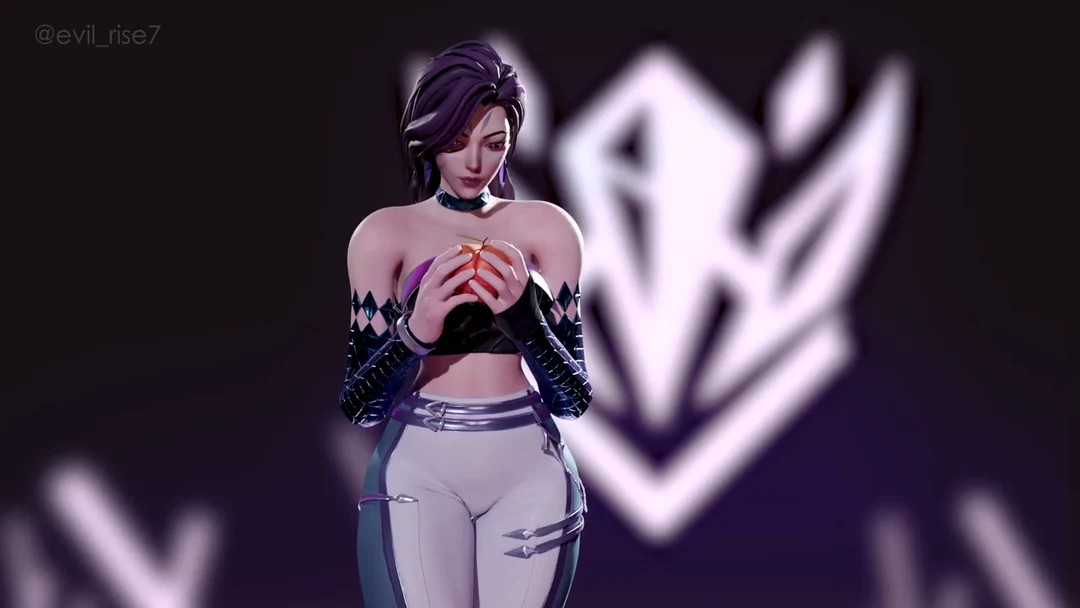 I did a short animation of 🍑K/DA Kai'sa | Scrolller