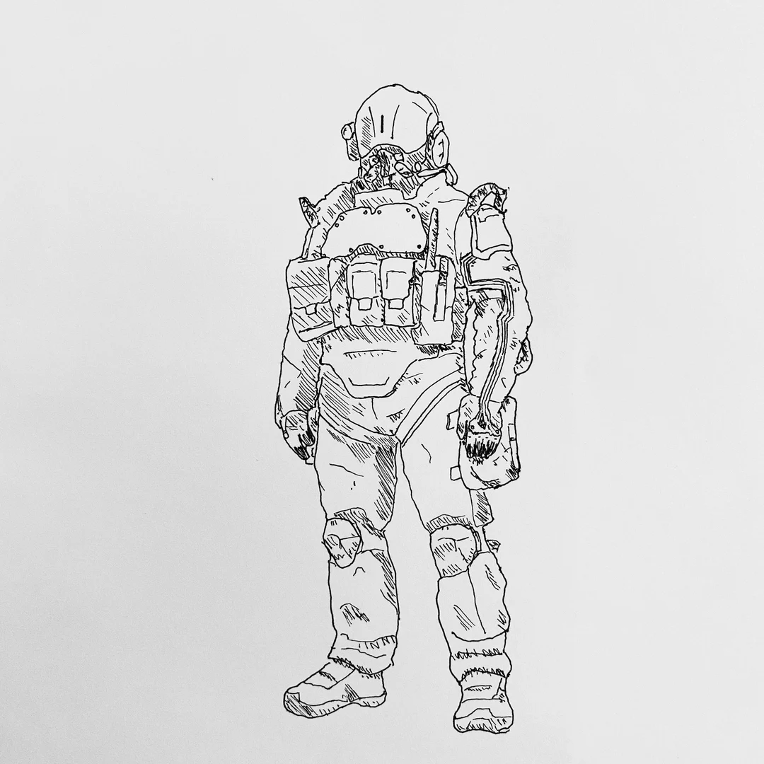 “Trauma Team” pen on paper (OC) | Scrolller