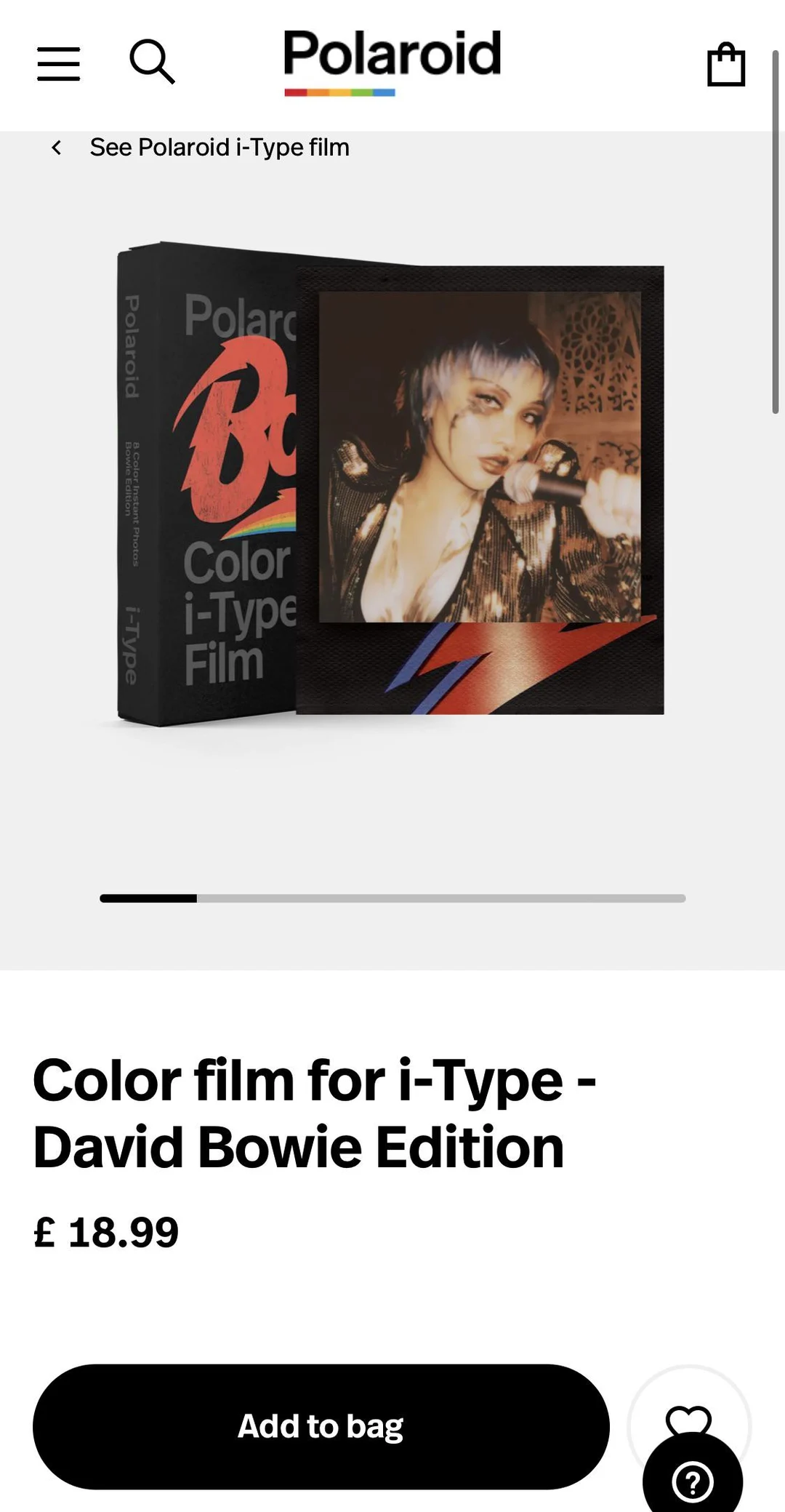 New i-Type Film David Bowie Edition | Scrolller