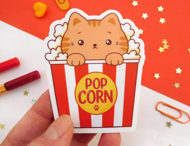 I added my new stickers to my shop 🍿 | Scrolller