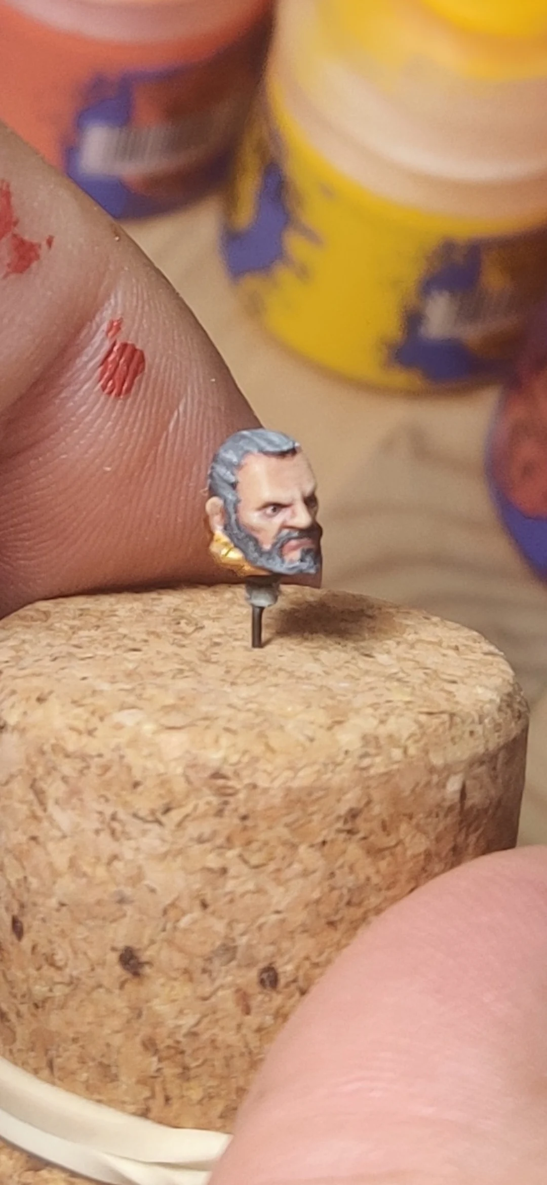 Tried to paint Trajan's Valoris head | Scrolller