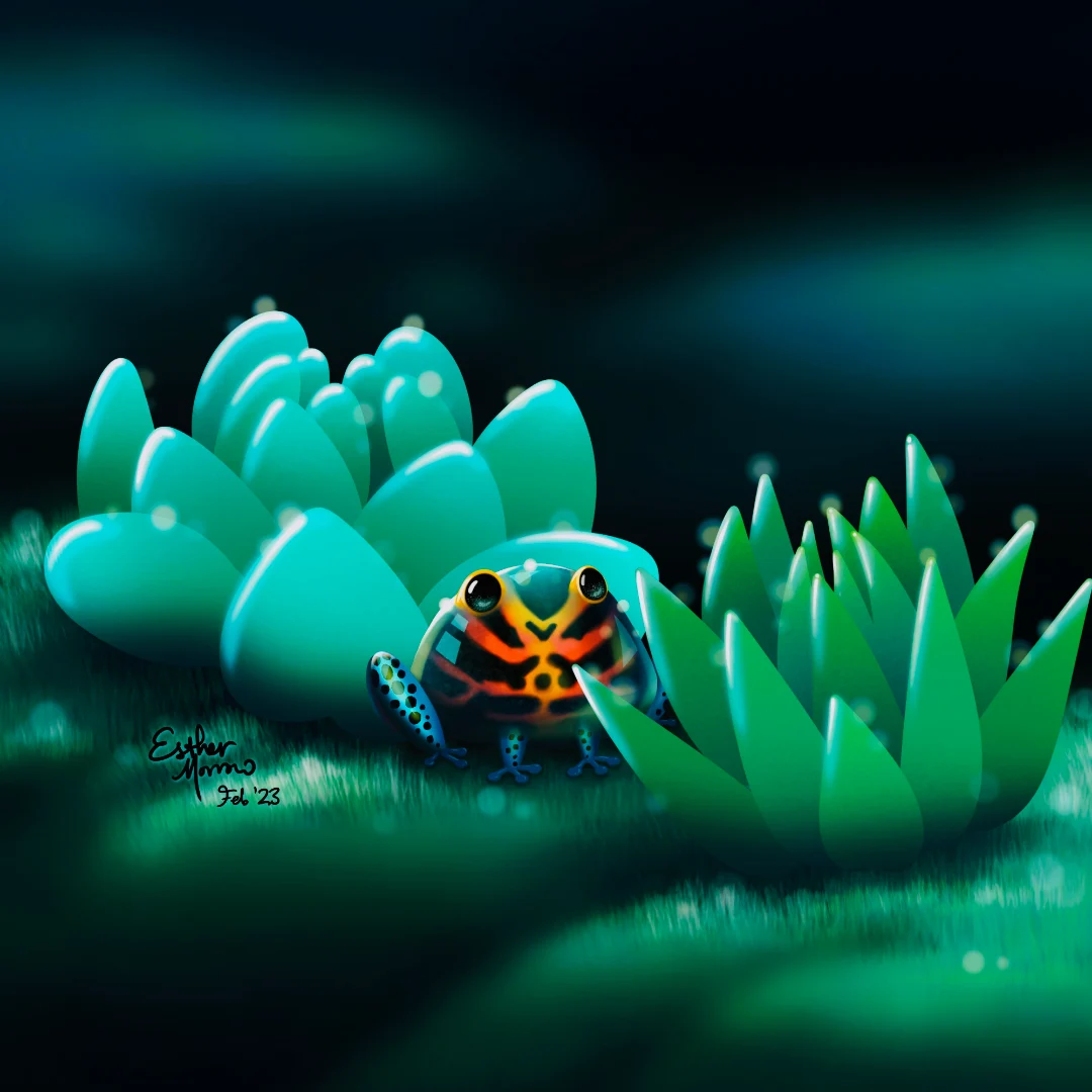 Look Don't Touch, Me, Digital (Procreate), 2023 | Scrolller