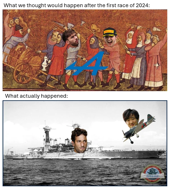 Danny ric vs Tsunoda the real drama | Scrolller