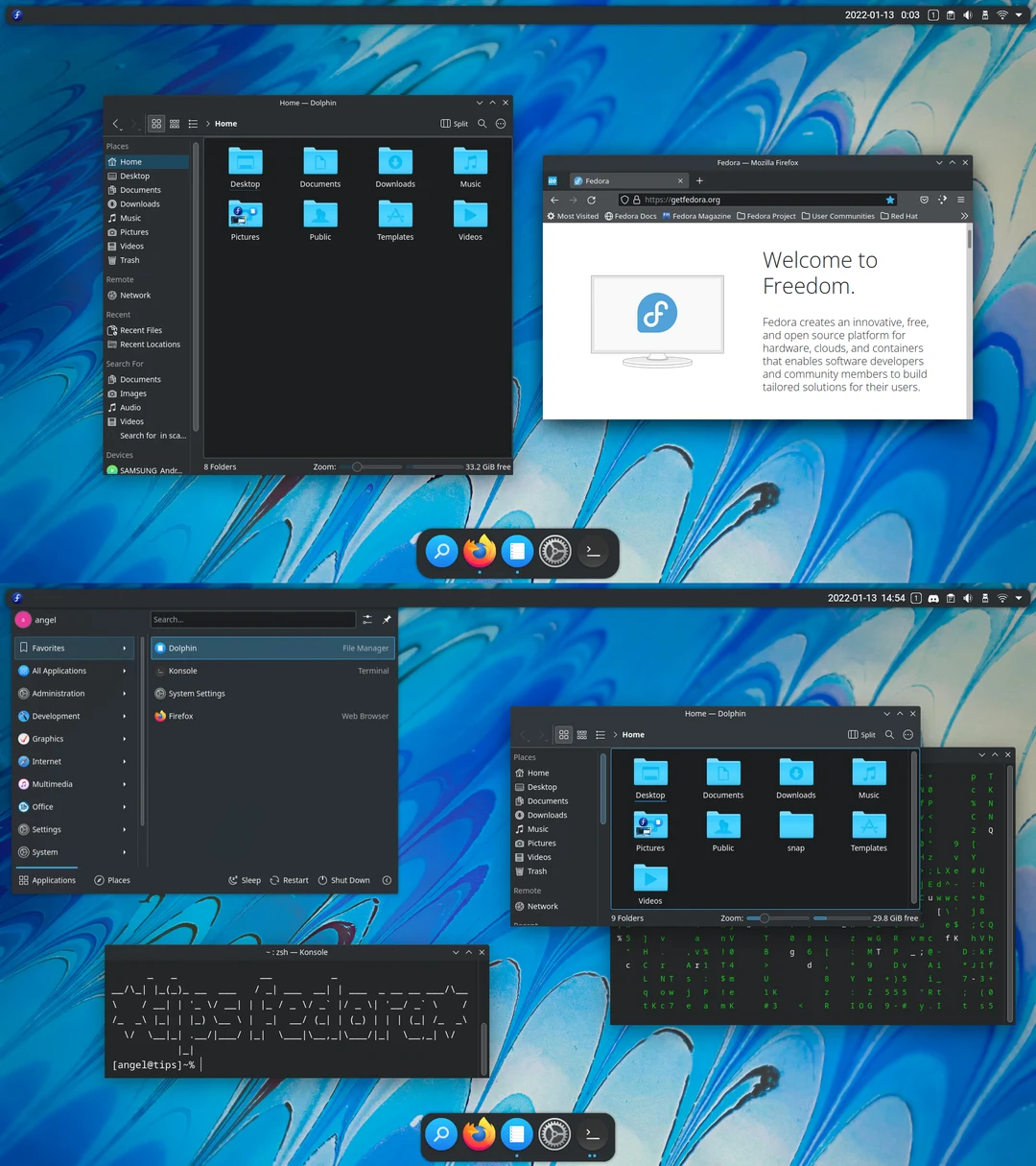 [KDE Plasma] my dream system - stable yet up to date, minimal yet functional, beautiful yet fast ...