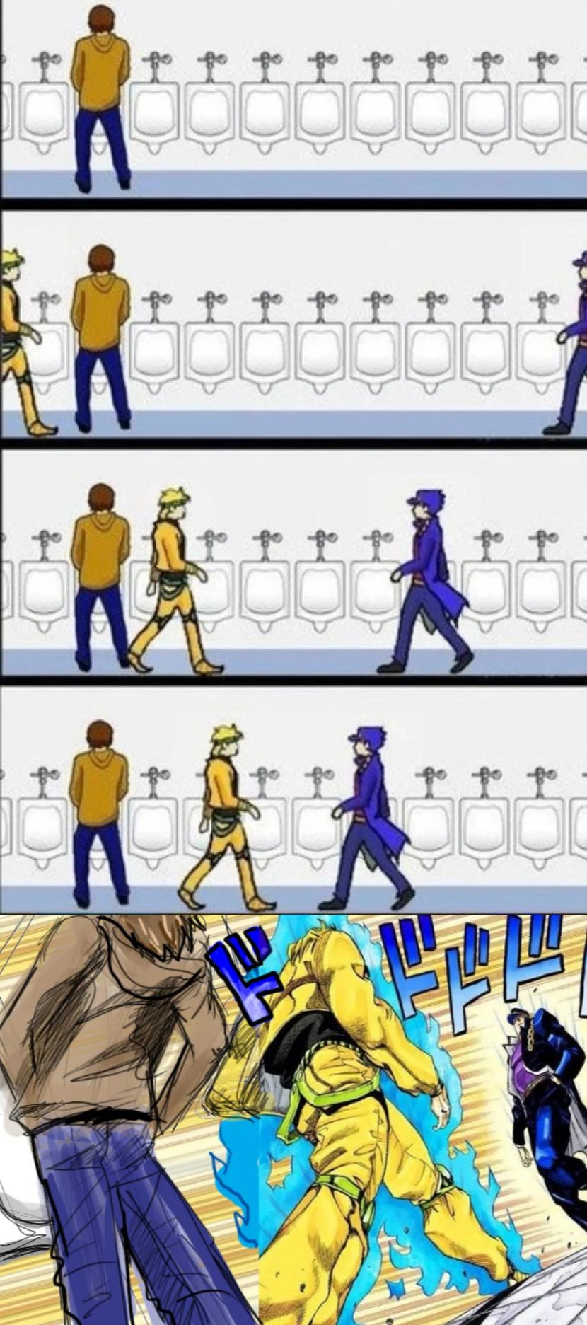 This guy decided to strike a violent pose | Scrolller