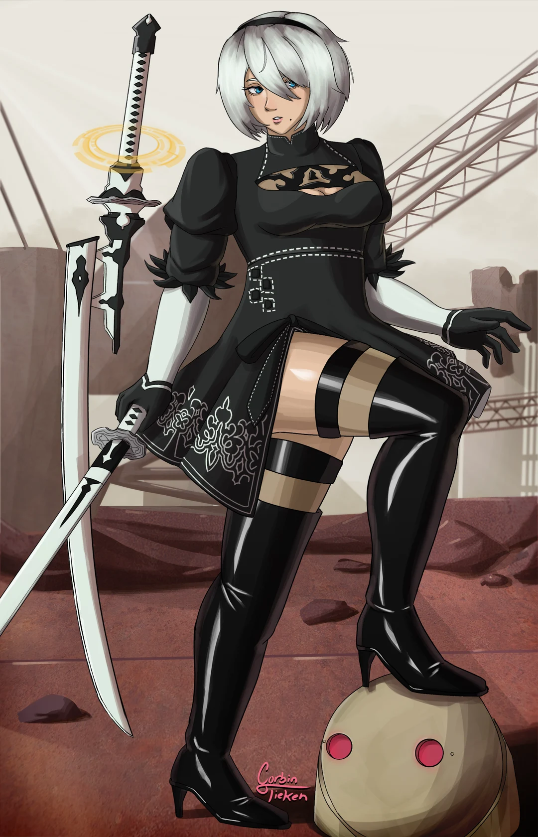 [Oc] Another 2b Fanart | Scrolller