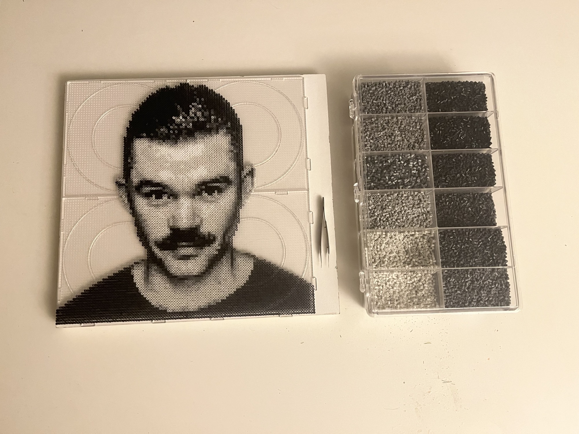 I made a perler of my favorite DJ, Dom Dolla :) | Scrolller