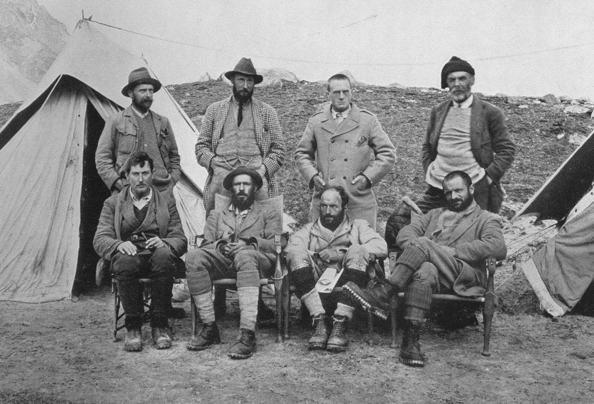 Surviving members of the 1921 Everest reconnaissance expedition | Scrolller