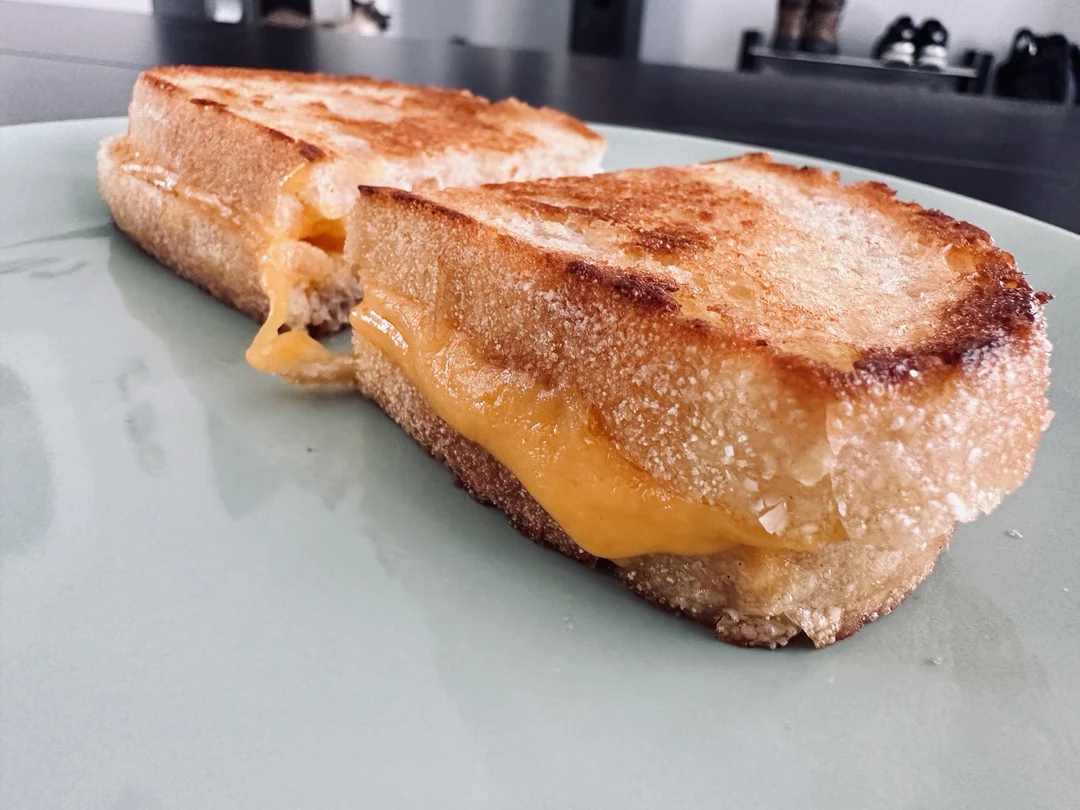 Grilled cheese for breakfast | Scrolller