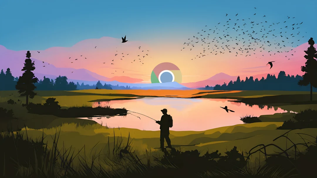 chrome dawn sunlit landscape [1920x1080] | Scrolller