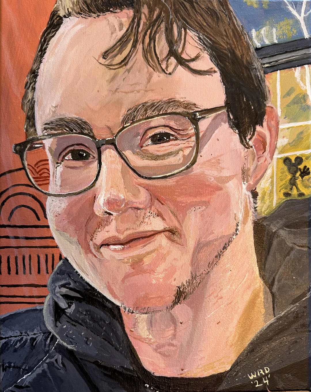 Nic, by Mindsprung , acrylic, 2024 | Scrolller