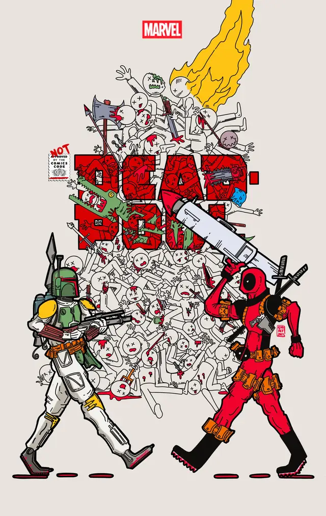 I made a Deadpool cover with a dead pool, fanart by me | Scrolller