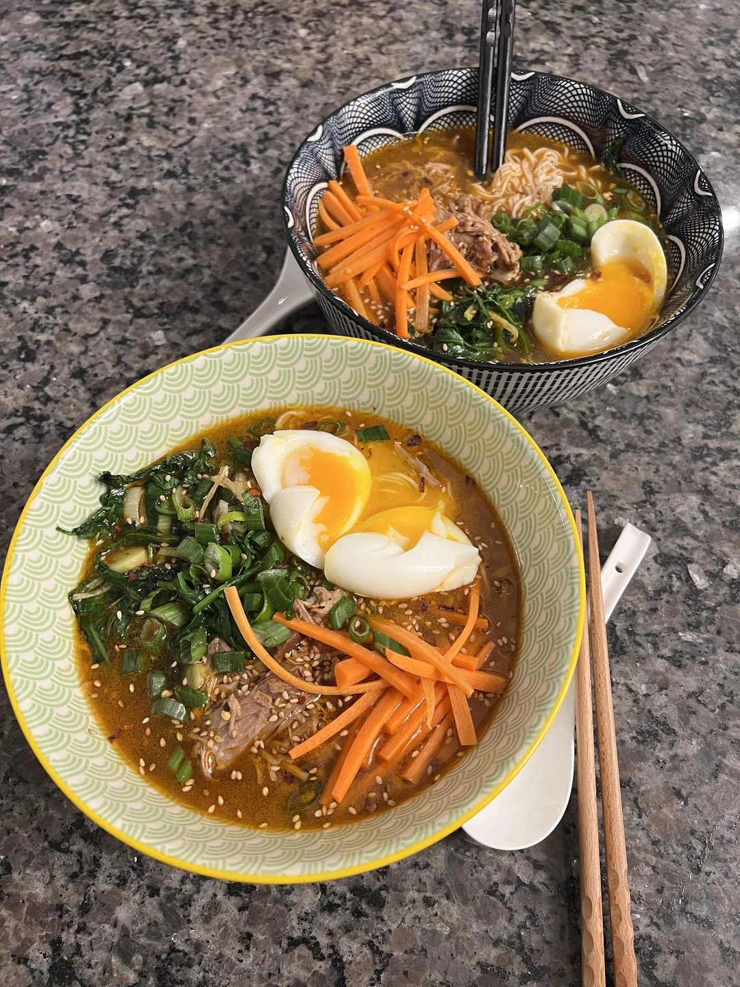 Spicy Pork Shoulder Ramen I made for NYE. Hardest part? The eggs. | Scrolller