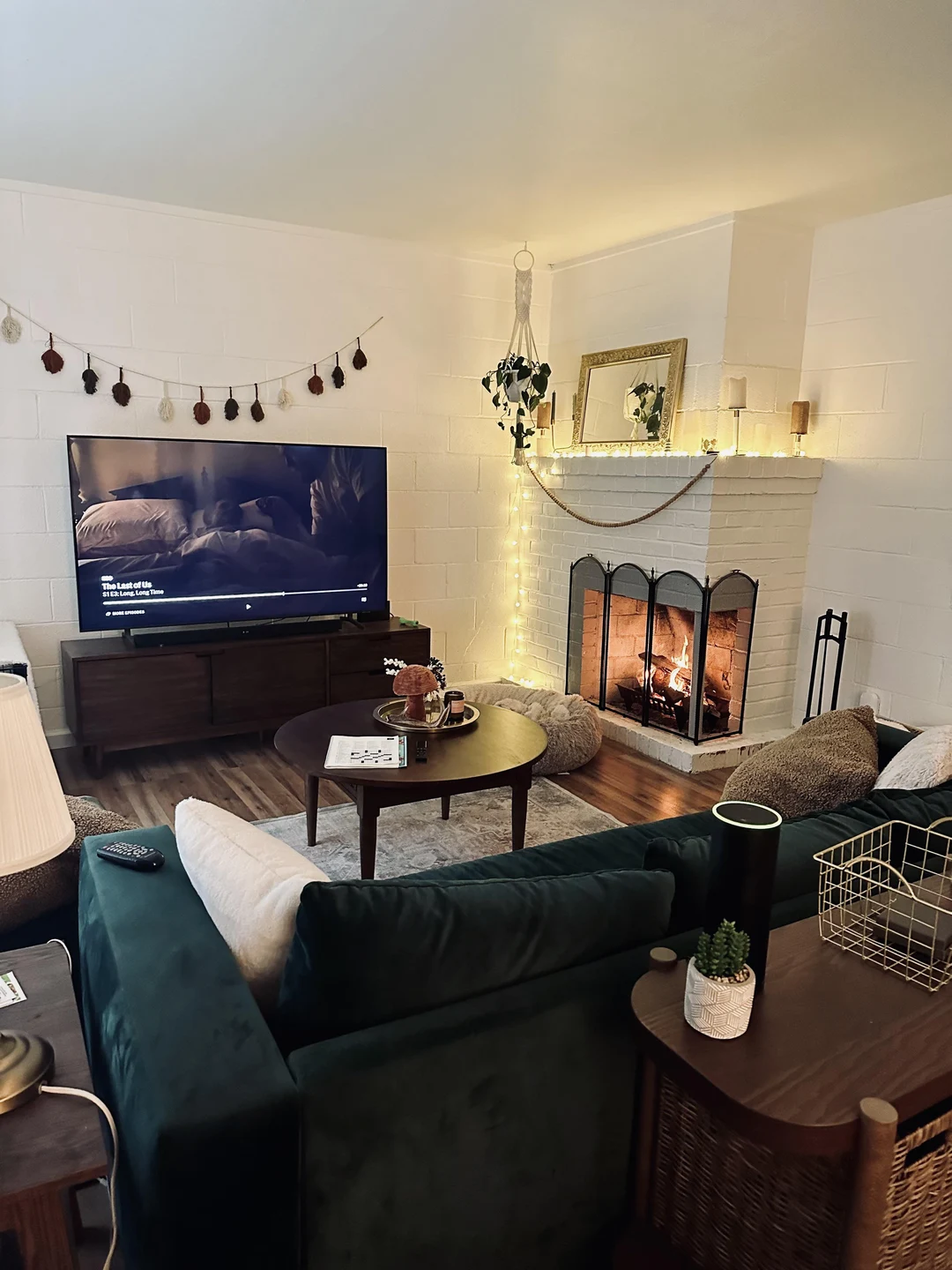 Finally used my fireplace! | Scrolller