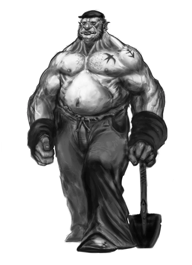 Victoriana Ogre by Scott Purdy | Scrolller