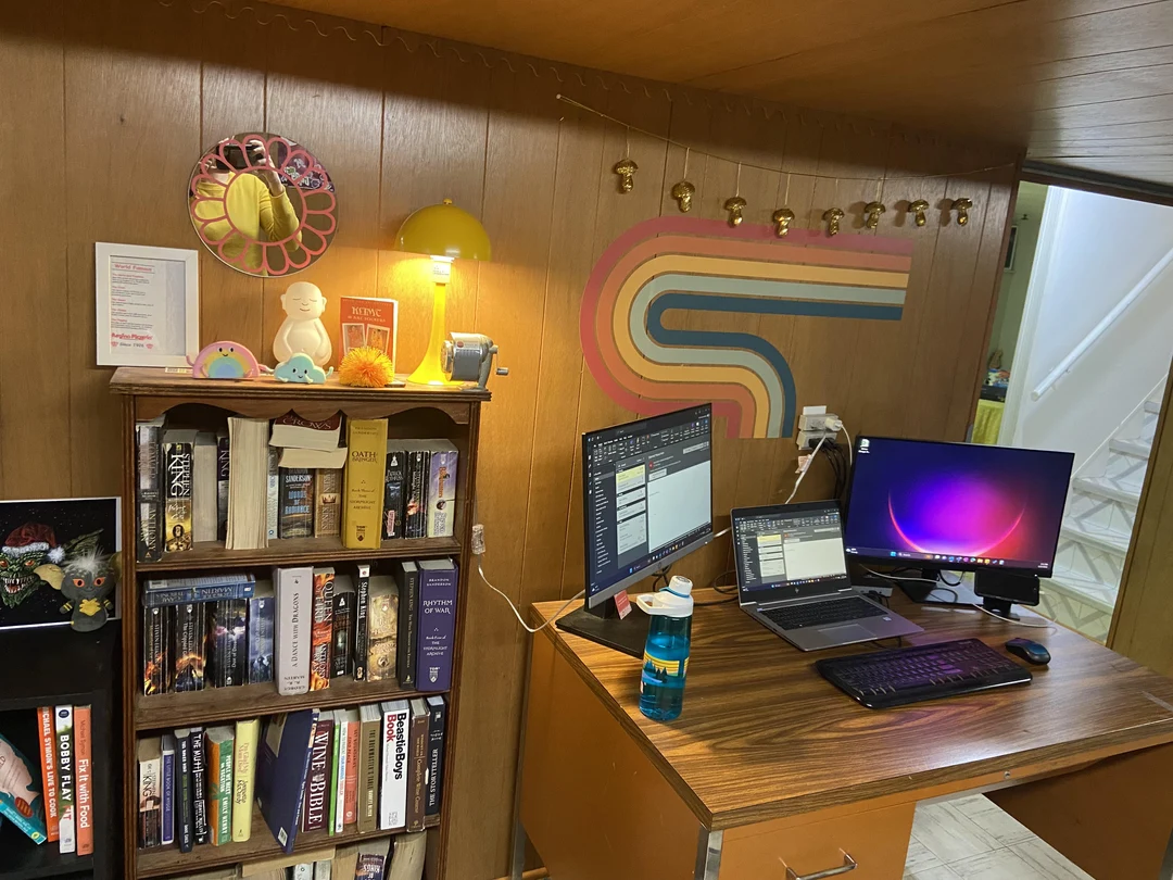 My desk space currently | Scrolller