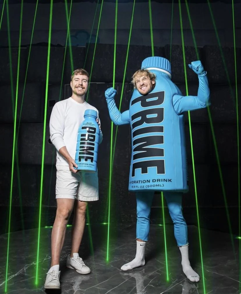 “6’5” MrBeast Next to “6’1” Logan Paul | Scrolller