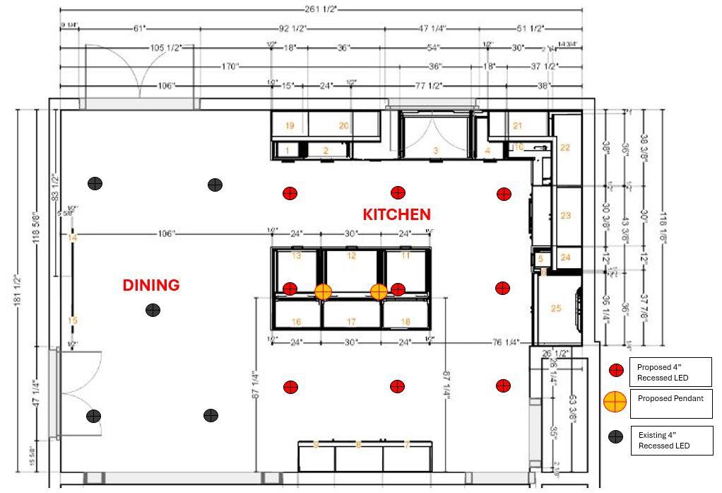 Kitchen Lighting Layout | Scrolller