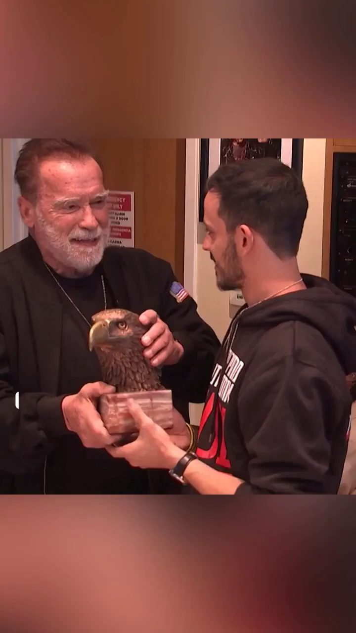 December 3rd 2023 Arnold Schwarzenegger met with the representative of the kidnapped families ...