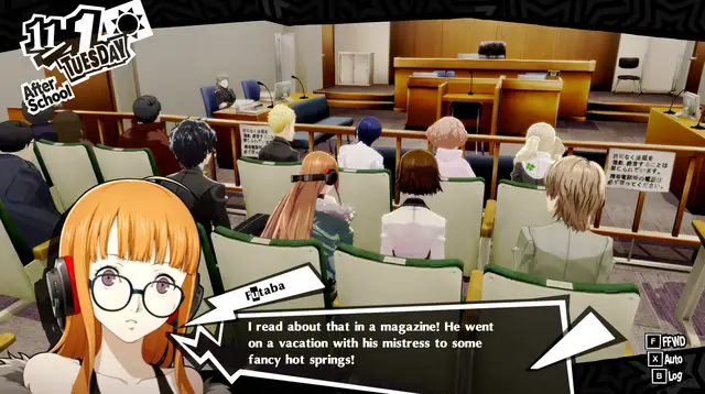 Anyone else notice this p4 reference at Sae's trial? | Scrolller