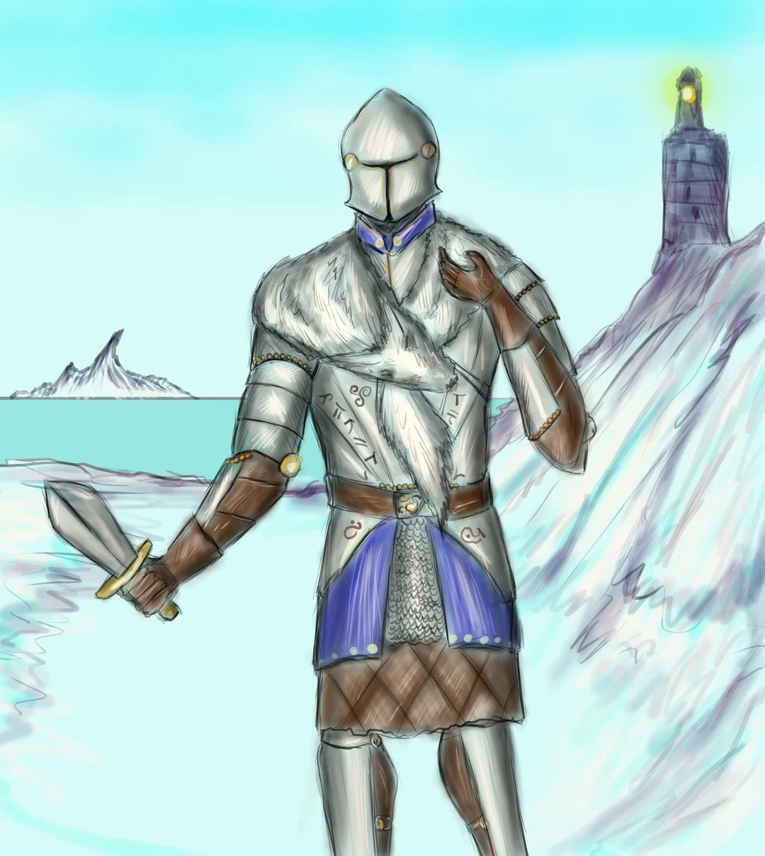 Dawnstar warden (art by me) | Scrolller