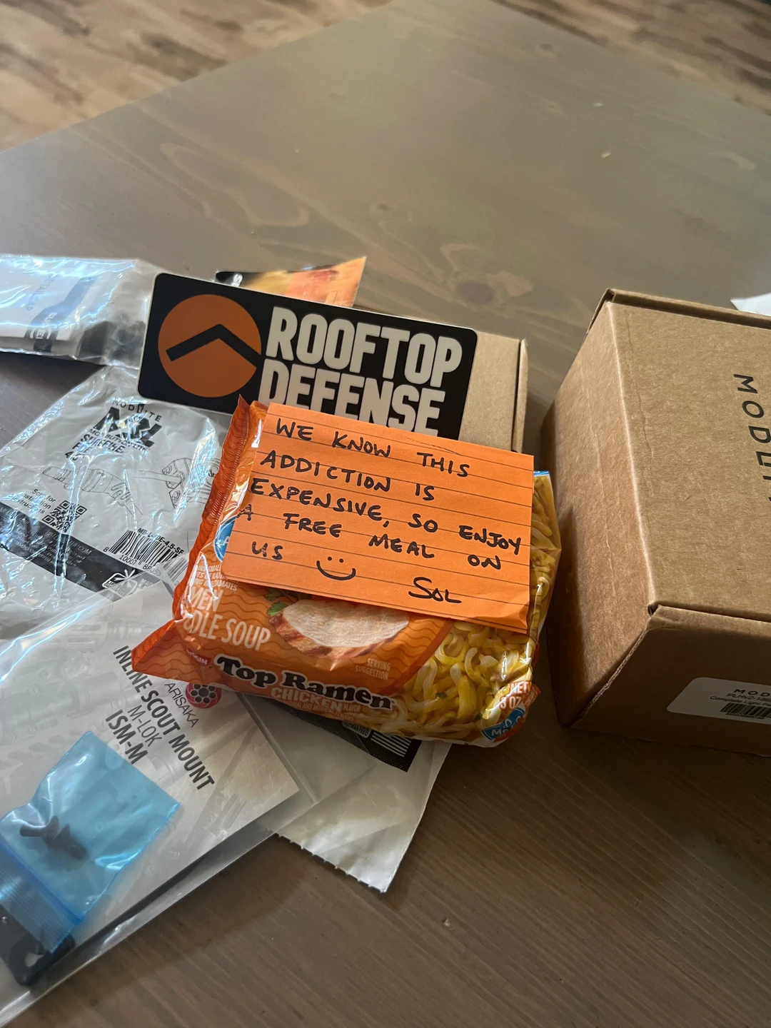 Rooftop Defense has great CS and fast shipping! | Scrolller