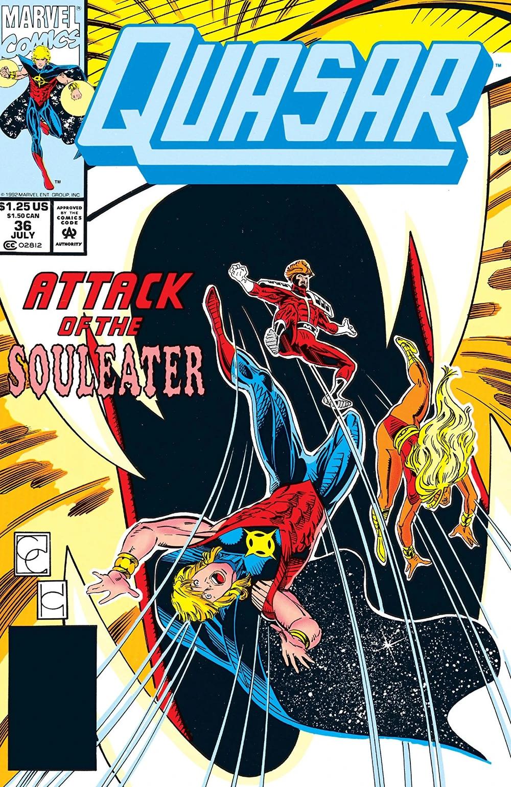 Marvel Comic Reading Order - Part 4 - Event Finale: Operation: Galactic Storm - Quasar #35 ...
