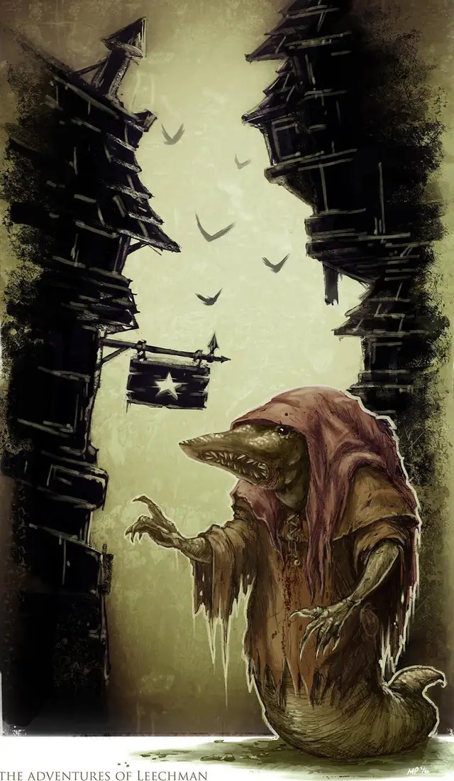 “The Adventures of Leechman” by Mike Phillips | Scrolller